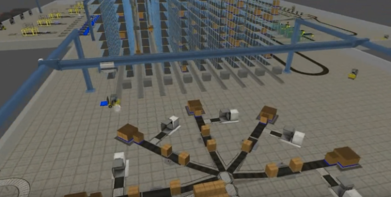 3D-Simulation - Für mehr Prozesseffizienz im Lager