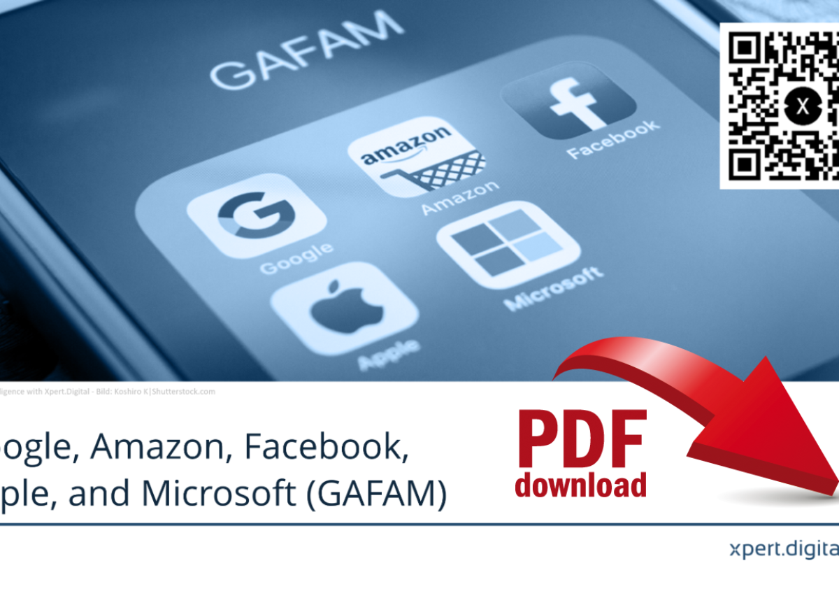 Google, Amazon, Facebook, Apple, and Microsoft (GAFAM) - Xpert.Digital