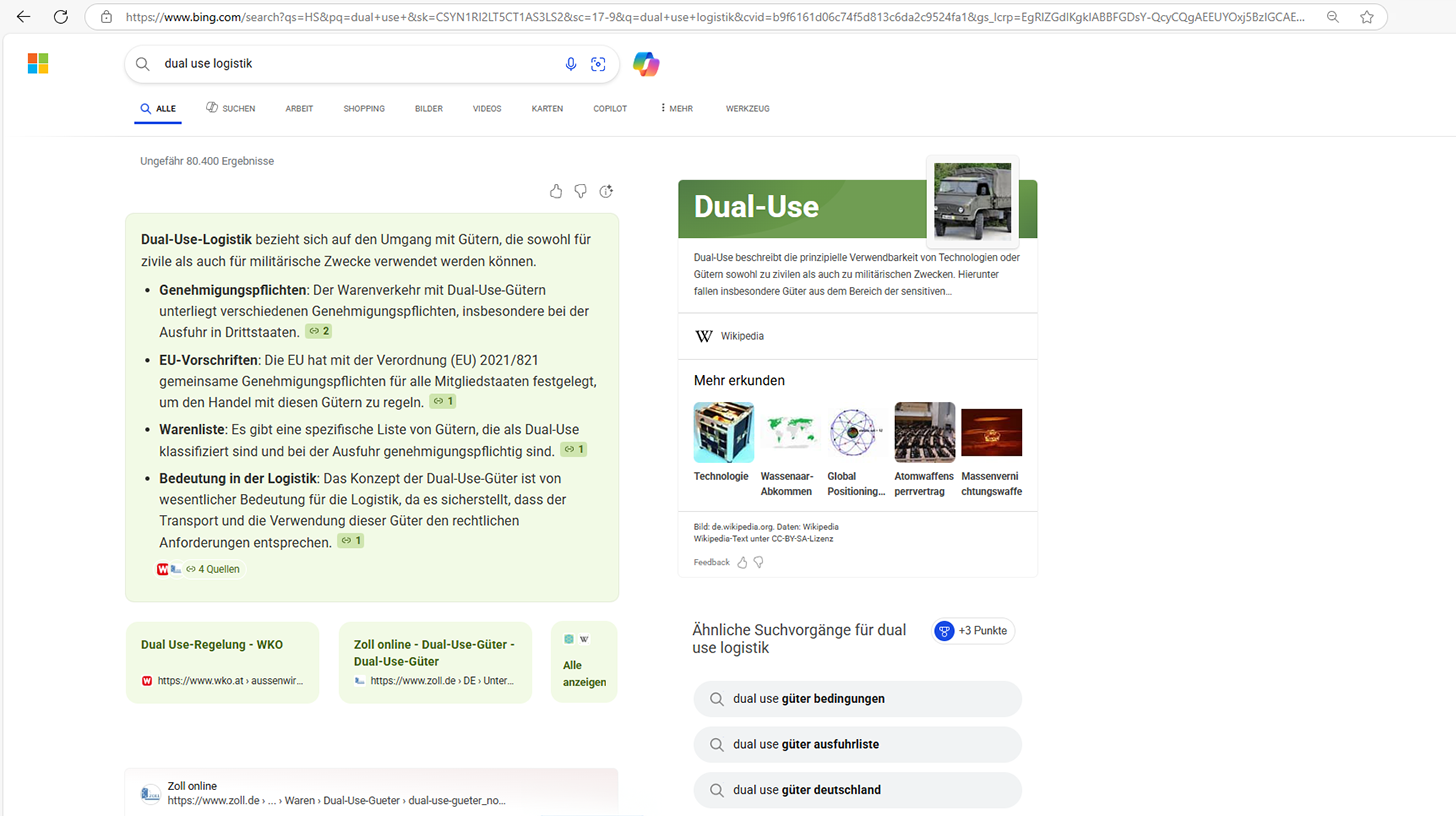 Bing Generative Searc: 🖥️🤖 Screenshots einer KI-Zusammenfassung aus ...