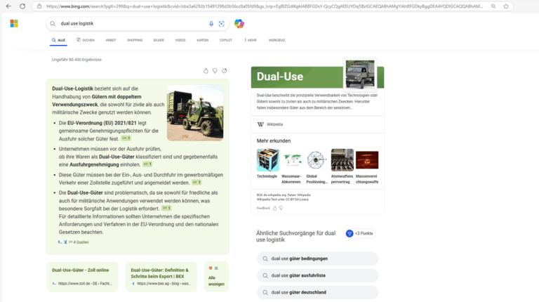Bing Generative Searc: 🖥️🤖 Screenshots einer KI-Zusammenfassung aus ...