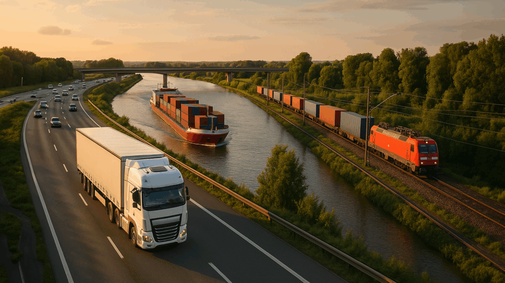 Die Bedeutung des Modal Split 🚆🚲🚗 und die Rolle der Dual-Use-Logistik 📦 ...