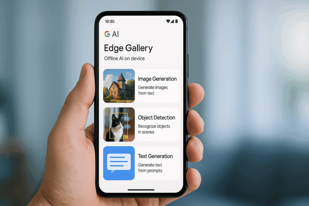 Google AI Edge Gallery: Offline-KI direkt auf dem Smartphone 📱🤖