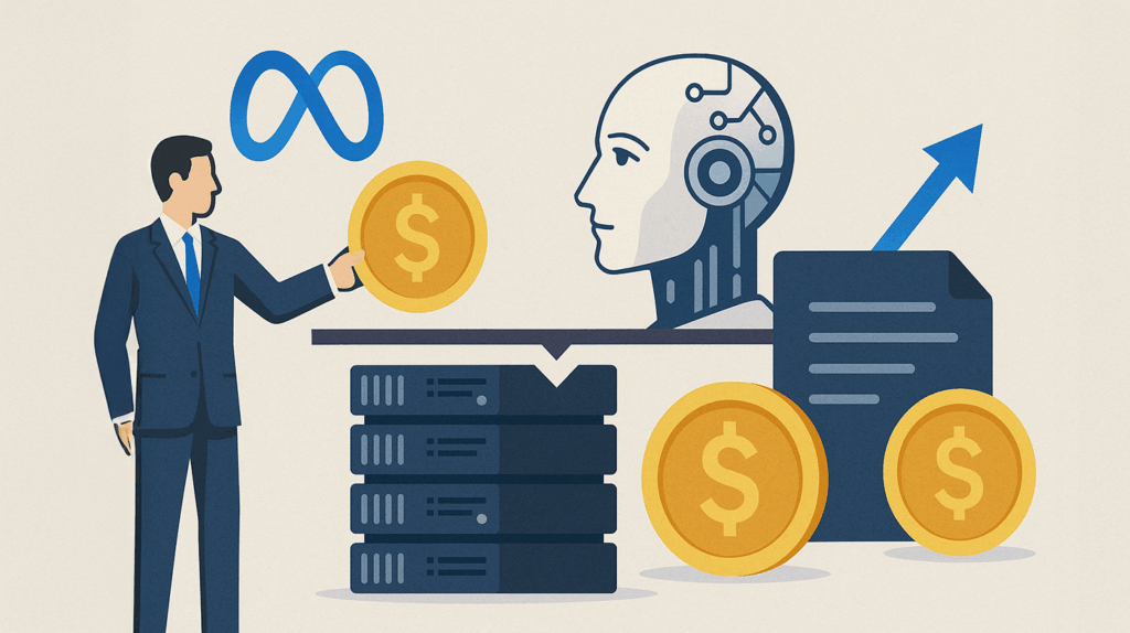 Meta shares AI infrastructure costs 烙 through $2 billion asset sale