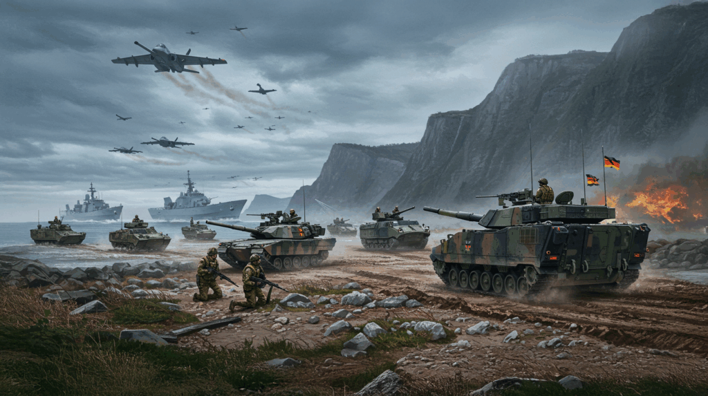Die NATO-Großübung Quadriga 2025 🌐🚢🔫 Deutschlands größte militärische ...