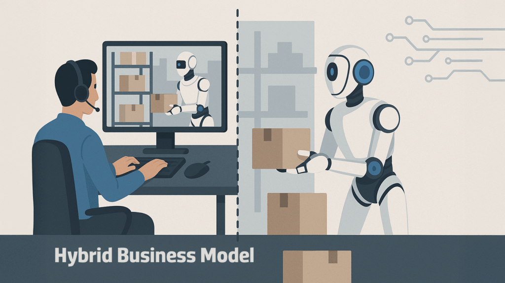 Telerobots | The hybrid business model 烙欄 of teleoperated robots as a ...