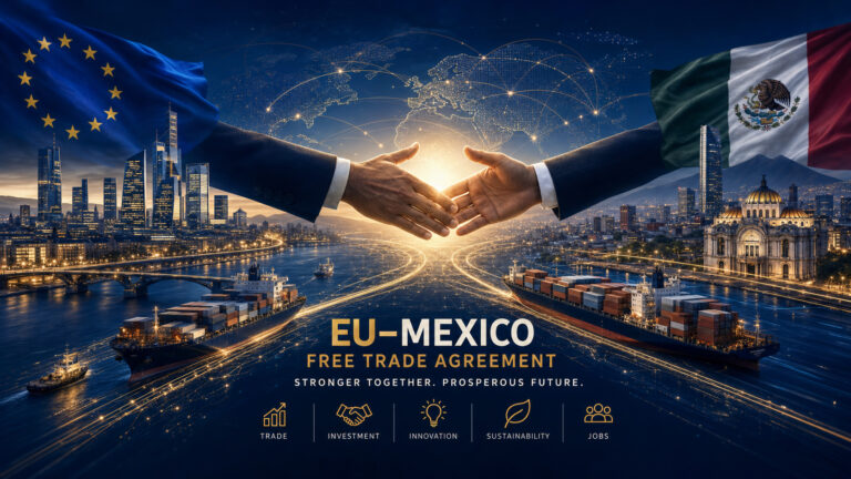 Reaction to US tariff policy: EU and Mexico sign free trade agreement 欄 ...